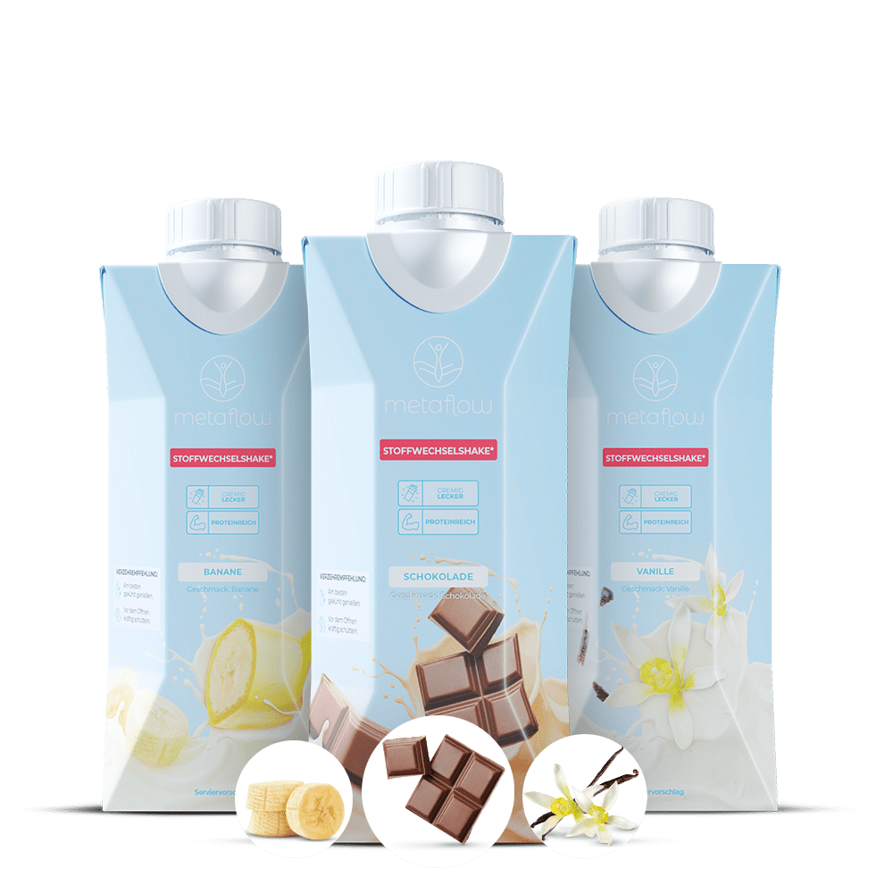 Der leckerste Shake für unterwegs - MetaFlow Trinkfertig